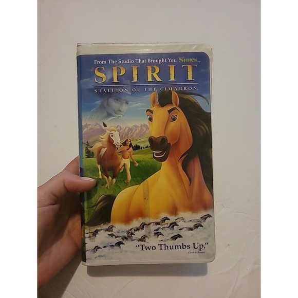Media | Spirit Stallion Of The Cimarron Vhs 202 Clamshell | Poshmark